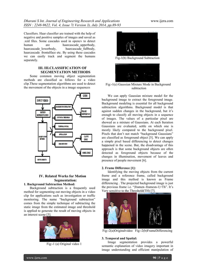 Human Segmentation Using Haar Classifier Pdf