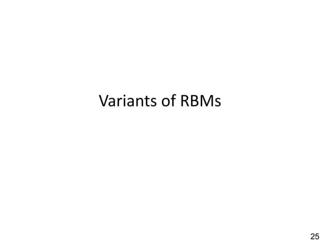 P04 restricted boltzmann machines cvpr2012 deep learning methods for vision | PPT