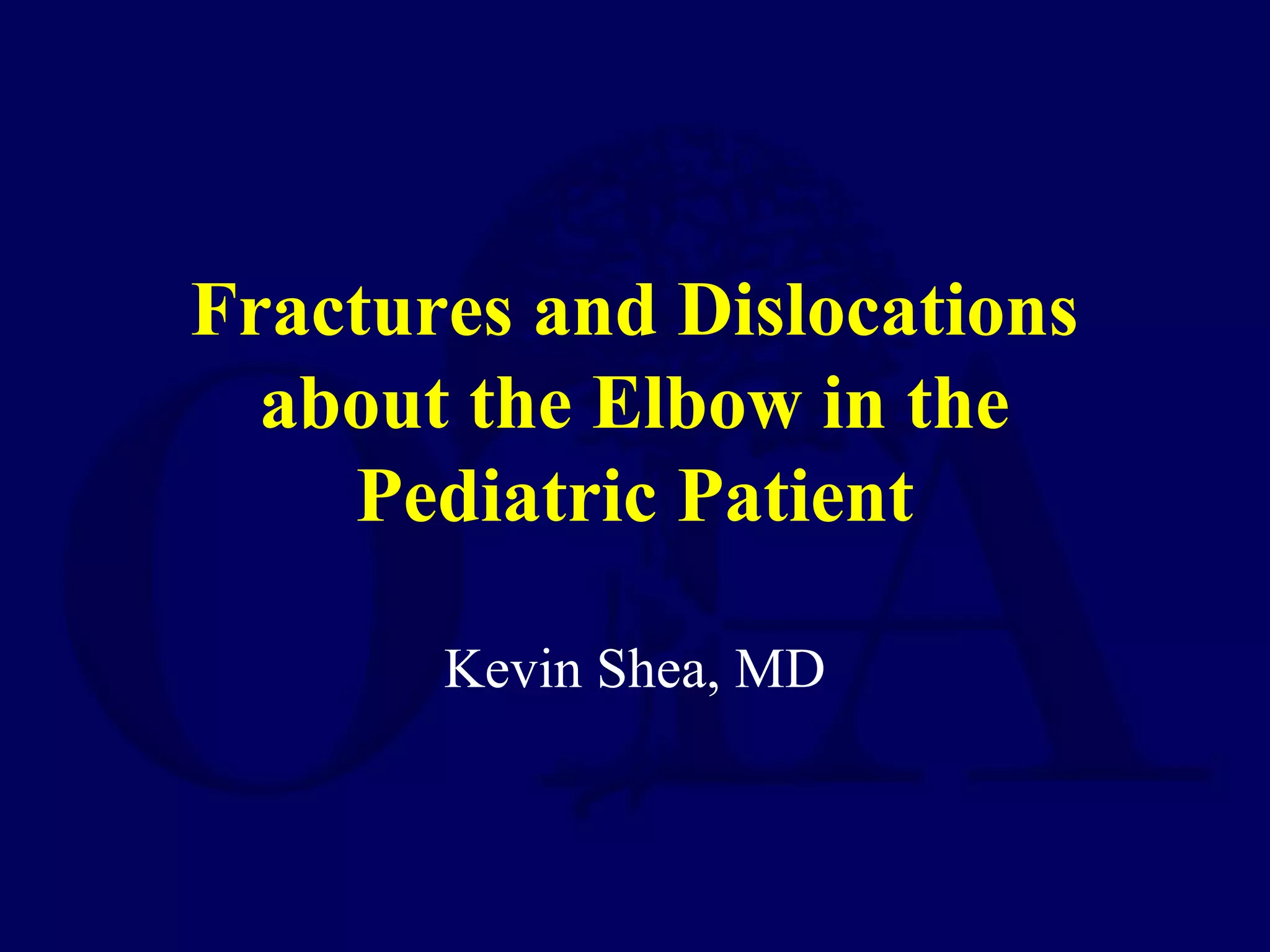P05 pediatric elbow | PPT