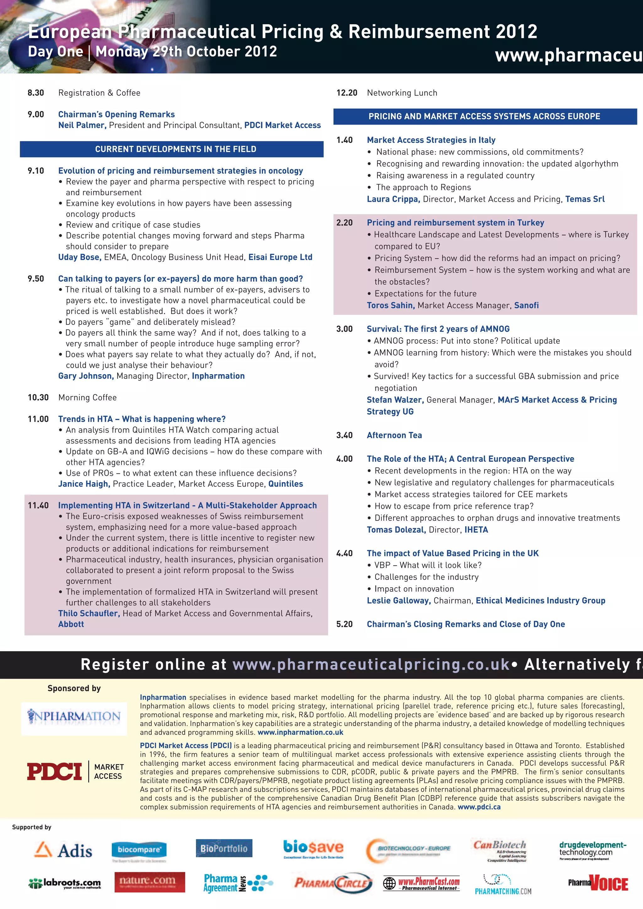 European Pharmaceutical Pricing And Reimbursement | PDF