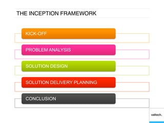 Valtech - Agile inception : how to start an agile project ? | PPT