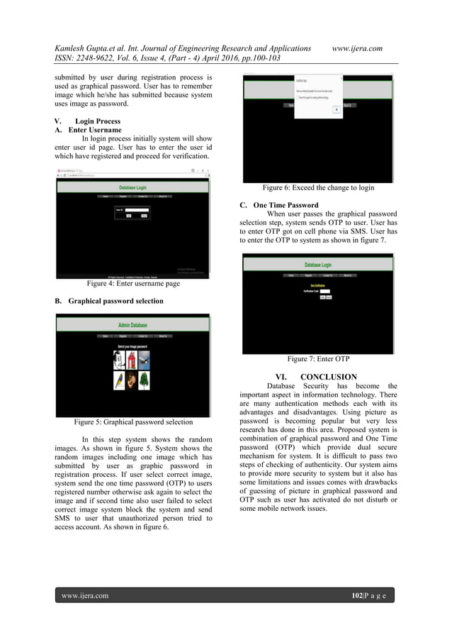Database Security Two Way Authentication Using Graphical Password | PDF
