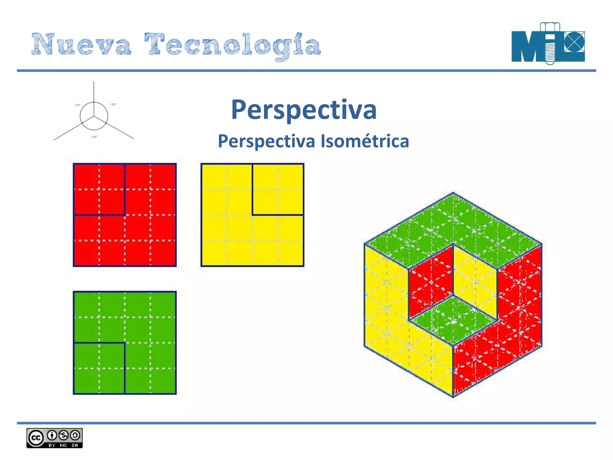 Dibujo en perspectiva: Isometrica y caballera | PPT