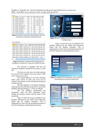 Equipment Inventory Management and Transaction Recording Using Bar Coding Scheme via VB6 | PDF