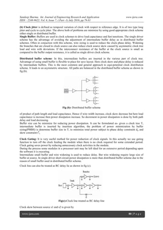Low Power Clock Distribution Schemes in VLSI Design | PDF