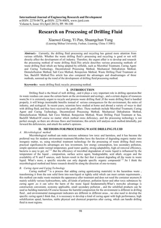 International Journal of Engineering Research and Development (IJERD) | PDF