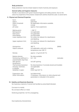 Pigment dpp orange 71 cas 84632 50-8 safety data sheet msds sds baoxu ...