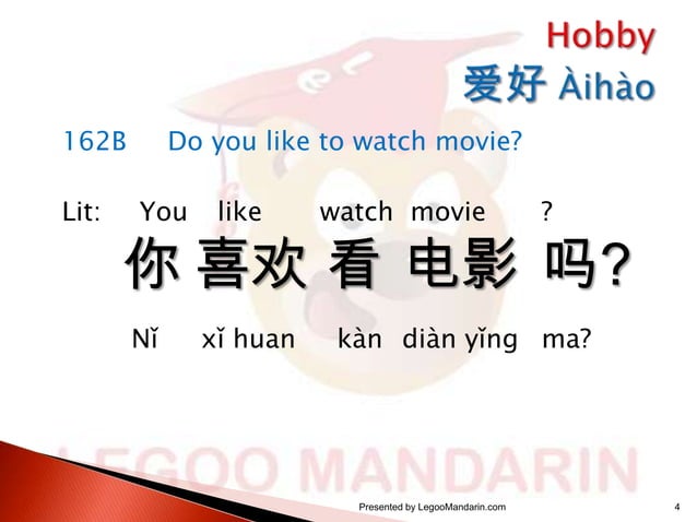 P 06 How to speak chinese in 10 hours- hobby --- dummy's way to speak ...