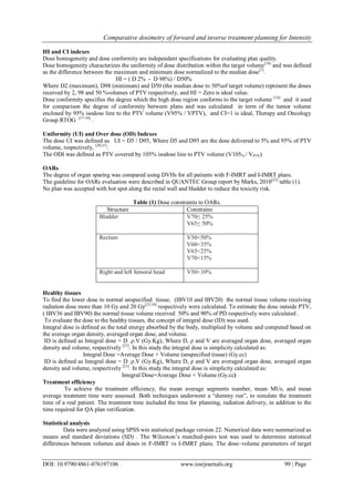 Comparative dosimetry of forward and inverse treatment planning for ...