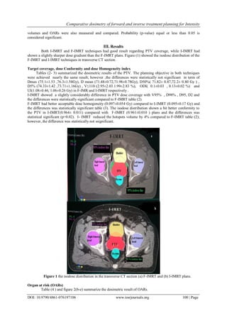 Comparative dosimetry of forward and inverse treatment planning for ...