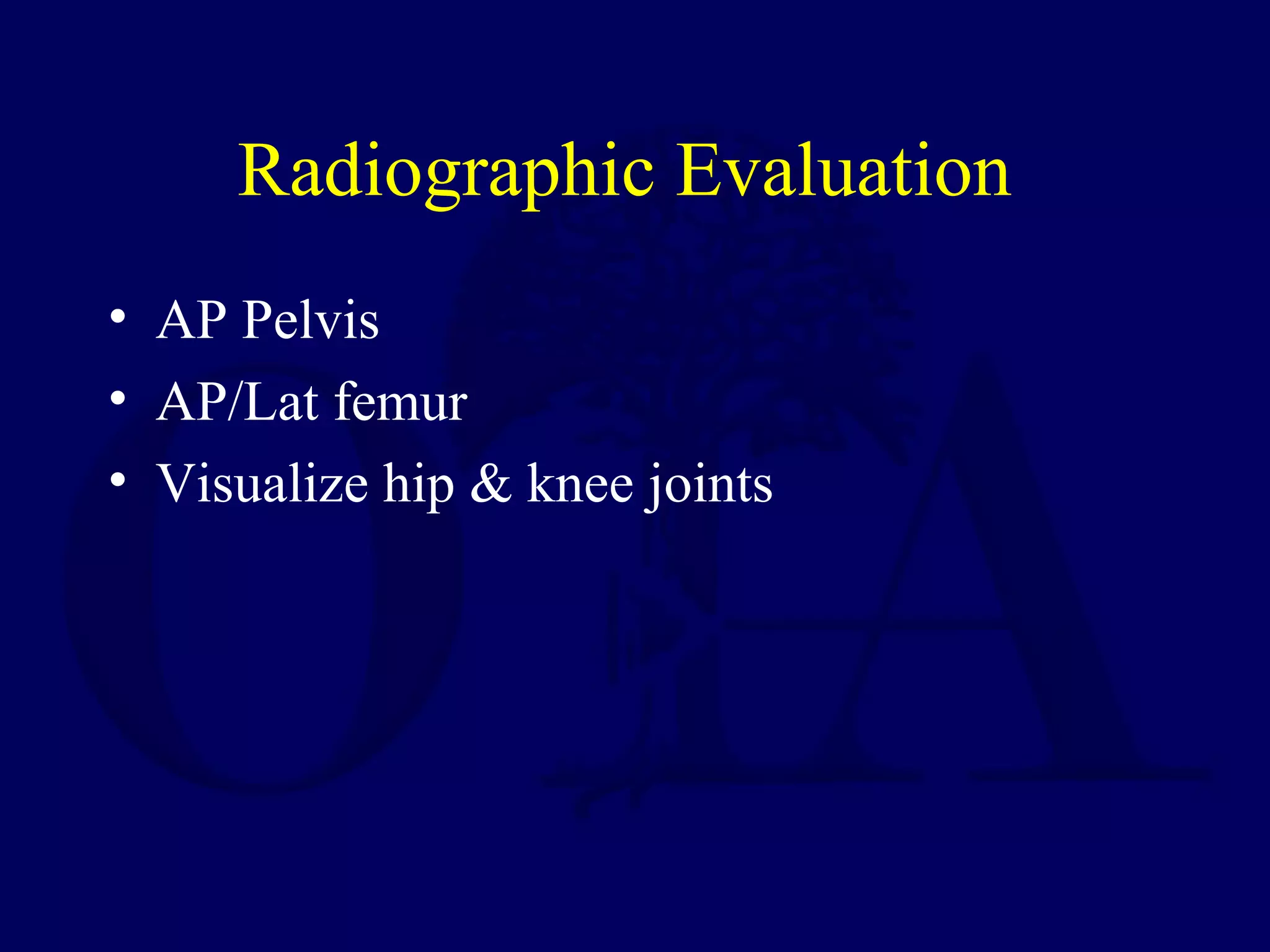 P09 pediatric femur | PPT