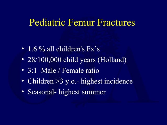 P09 pediatric femur | PPT