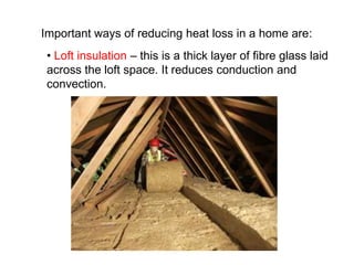 P1.14 heating and insulating buildings | PPTX