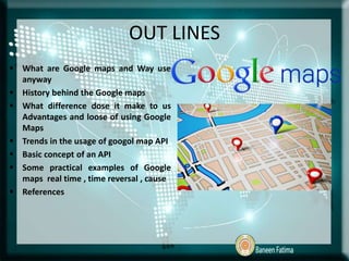 how effective is google map in businesses communication | PPT