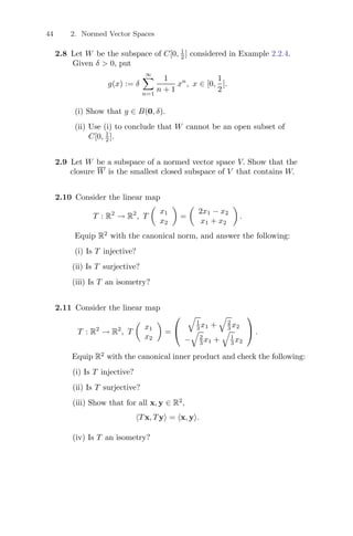 P1 . norm vector space | PDF | Databases | Computer Software and Applications