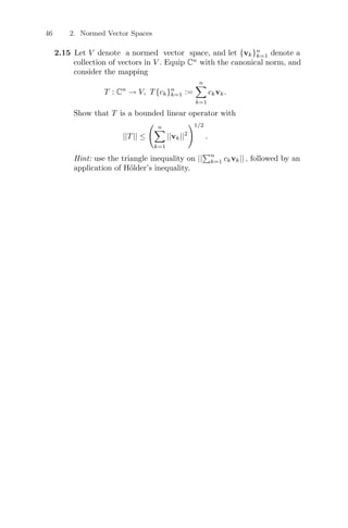 P1 . norm vector space | PDF | Databases | Computer Software and ...