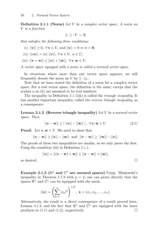P1 . norm vector space | PDF | Databases | Computer Software and Applications