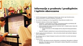 IT1 1.1 Opis i metodologija kursa | PPTX