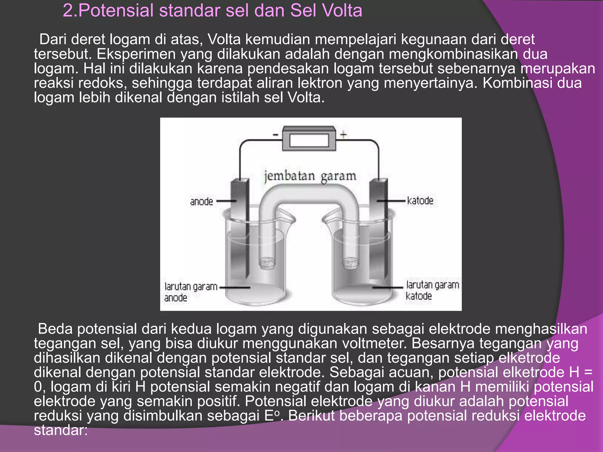 Penyetaraan reaksi redoks dan Elektrokimia | PPTX