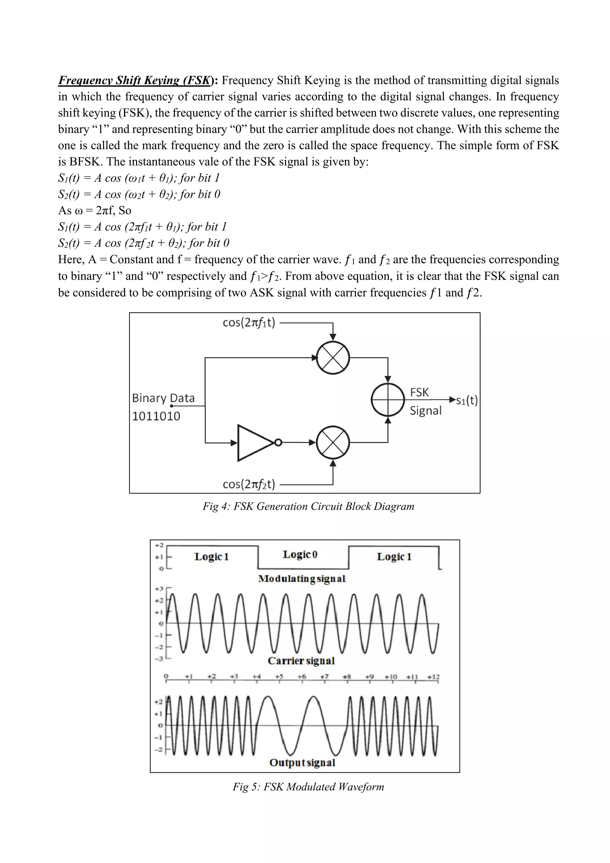 Comparative Study and Performance Analysis of different Modulation ...