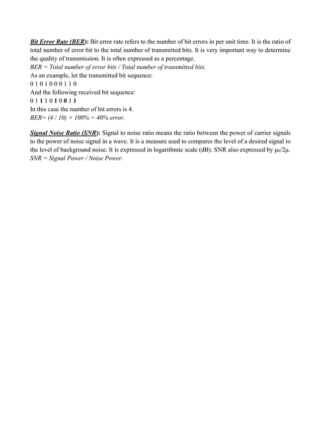 Comparative Study and Performance Analysis of different Modulation Techniques ASK, FSK, PSK and ...