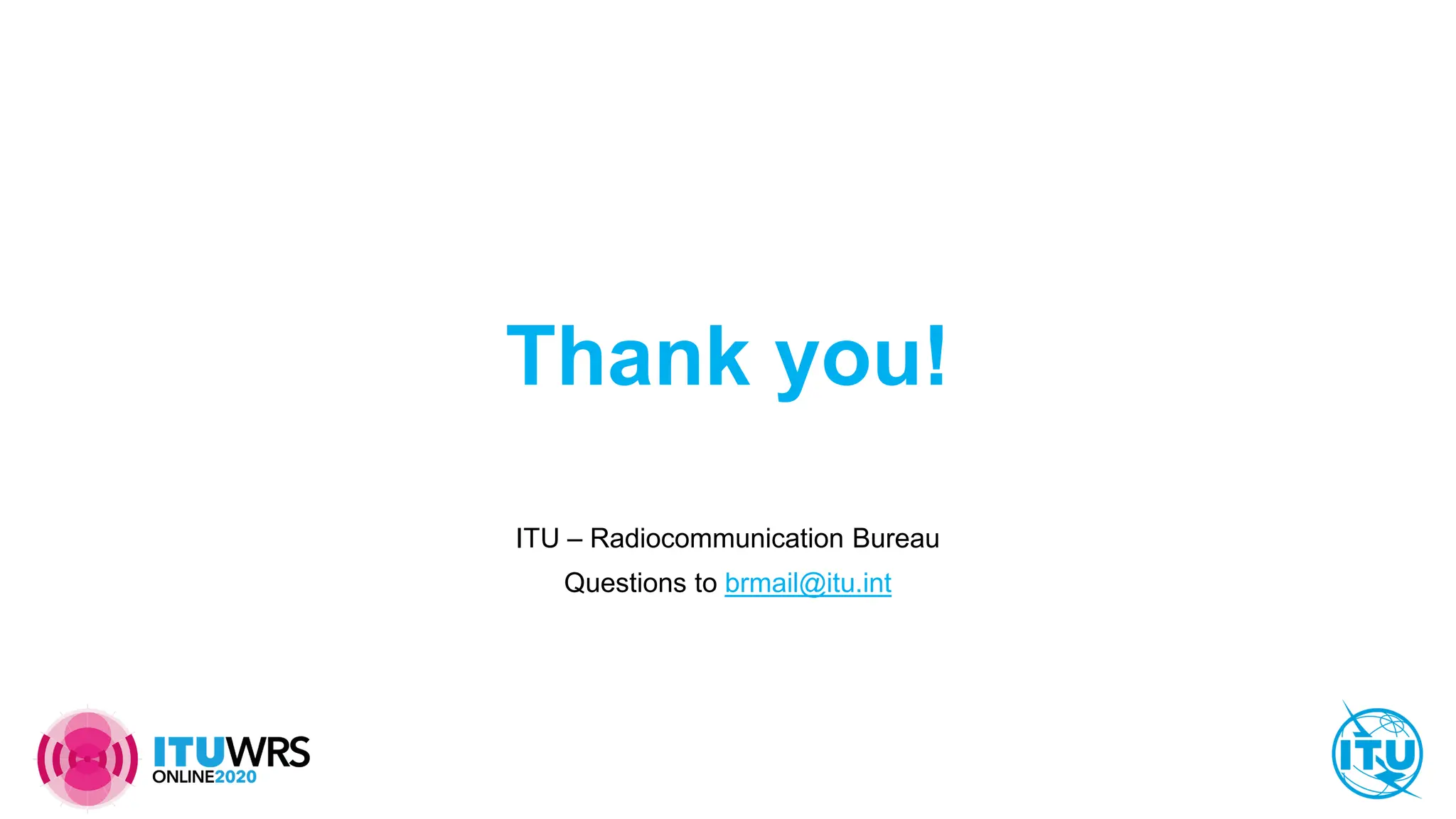 ITU Basics and Facts - ITU WRS J Wilson 2020 | PDF