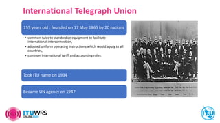 ITU Basics and Facts - ITU WRS J Wilson 2020 | PDF