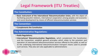 ITU Basics and Facts - ITU WRS J Wilson 2020 | PDF