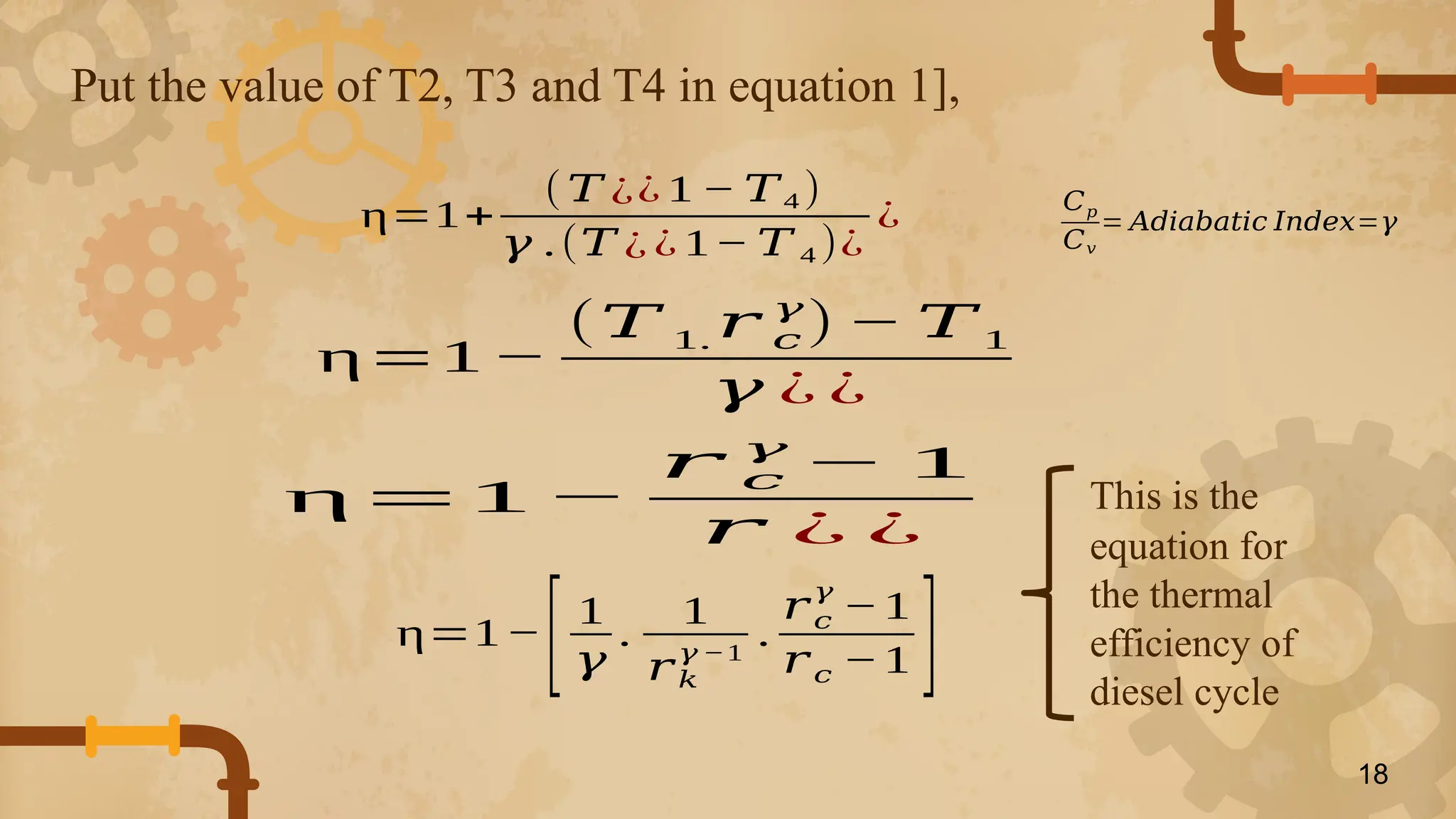 diesel cycle - a four-stroke cycle in which combustion takes place at ...