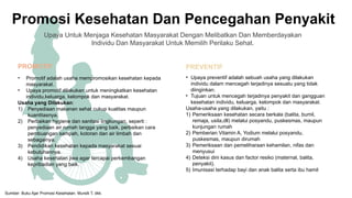 Strategi dalam meningkatakan kesehatan masyarakat | PPTX