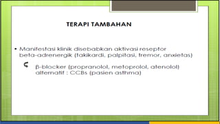 Tatalaksana Terapi pada Pasien dengan Gangguan TIROID | PPTX
