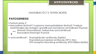 Tatalaksana Terapi pada Pasien dengan Gangguan TIROID | PPTX