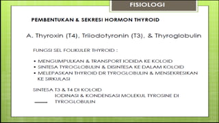 Tatalaksana Terapi pada Pasien dengan Gangguan TIROID | PPTX
