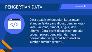 Pertemuan pertama kelas X - Analisis Data.pptx
