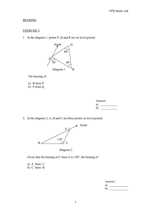 P1 Bearing Objective | PDF | Physics | Science