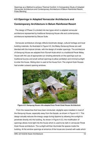 ASIAN ARCHITECTURE [ARC 2234]- Project 1: Case Study Paper: Openings as ...