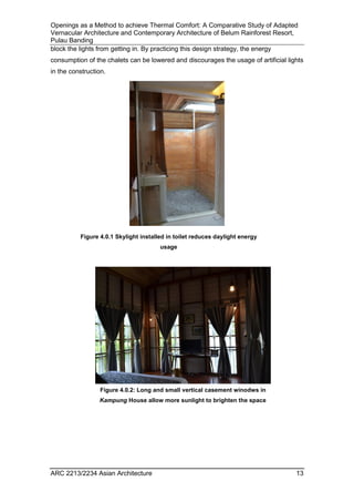 ASIAN ARCHITECTURE [ARC 2234]- Project 1: Case Study Paper: Openings as ...