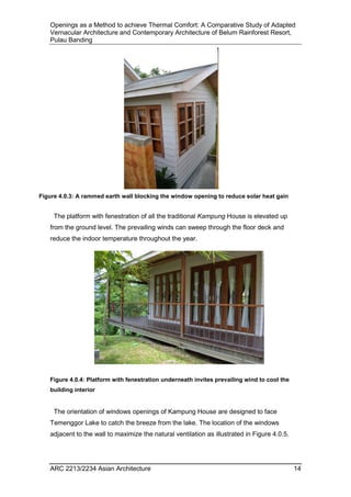 ASIAN ARCHITECTURE [ARC 2234]- Project 1: Case Study Paper: Openings as ...