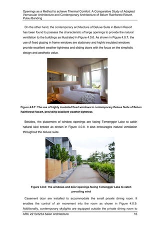 ASIAN ARCHITECTURE [ARC 2234]- Project 1: Case Study Paper: Openings as ...