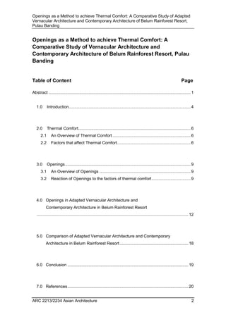 ASIAN ARCHITECTURE [ARC 2234]- Project 1: Case Study Paper: Openings as ...
