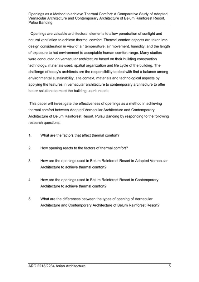ASIAN ARCHITECTURE [ARC 2234]- Project 1: Case Study Paper: Openings as ...