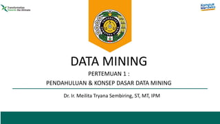 P1 data mining | PPTX