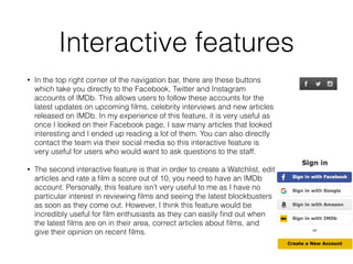 describe interactive media products | PPT