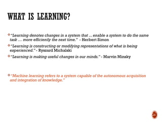 Introduction to Machine Learning and Deep Learning | PPTX