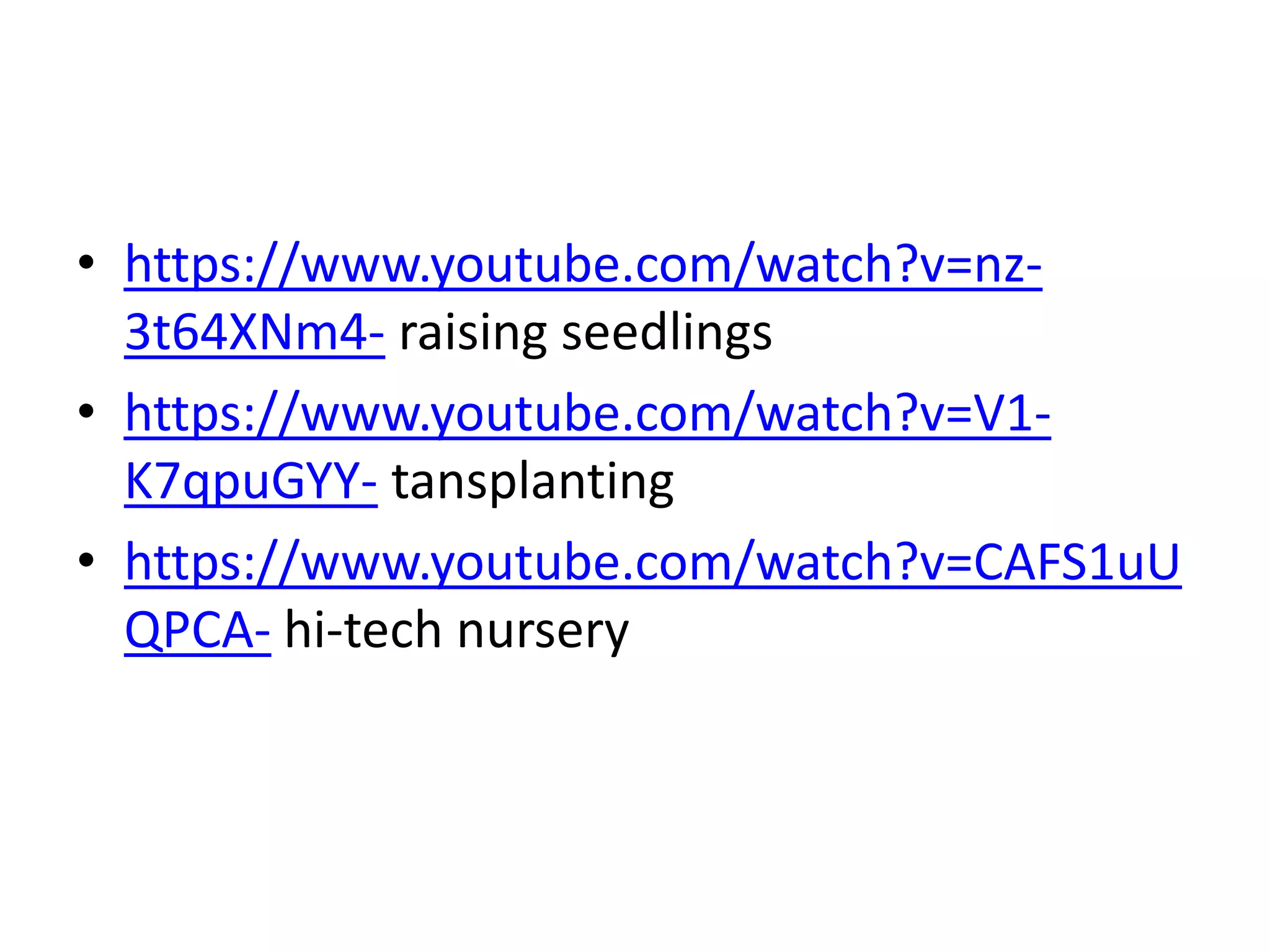 P1 nursery raising in vegetables | PDF