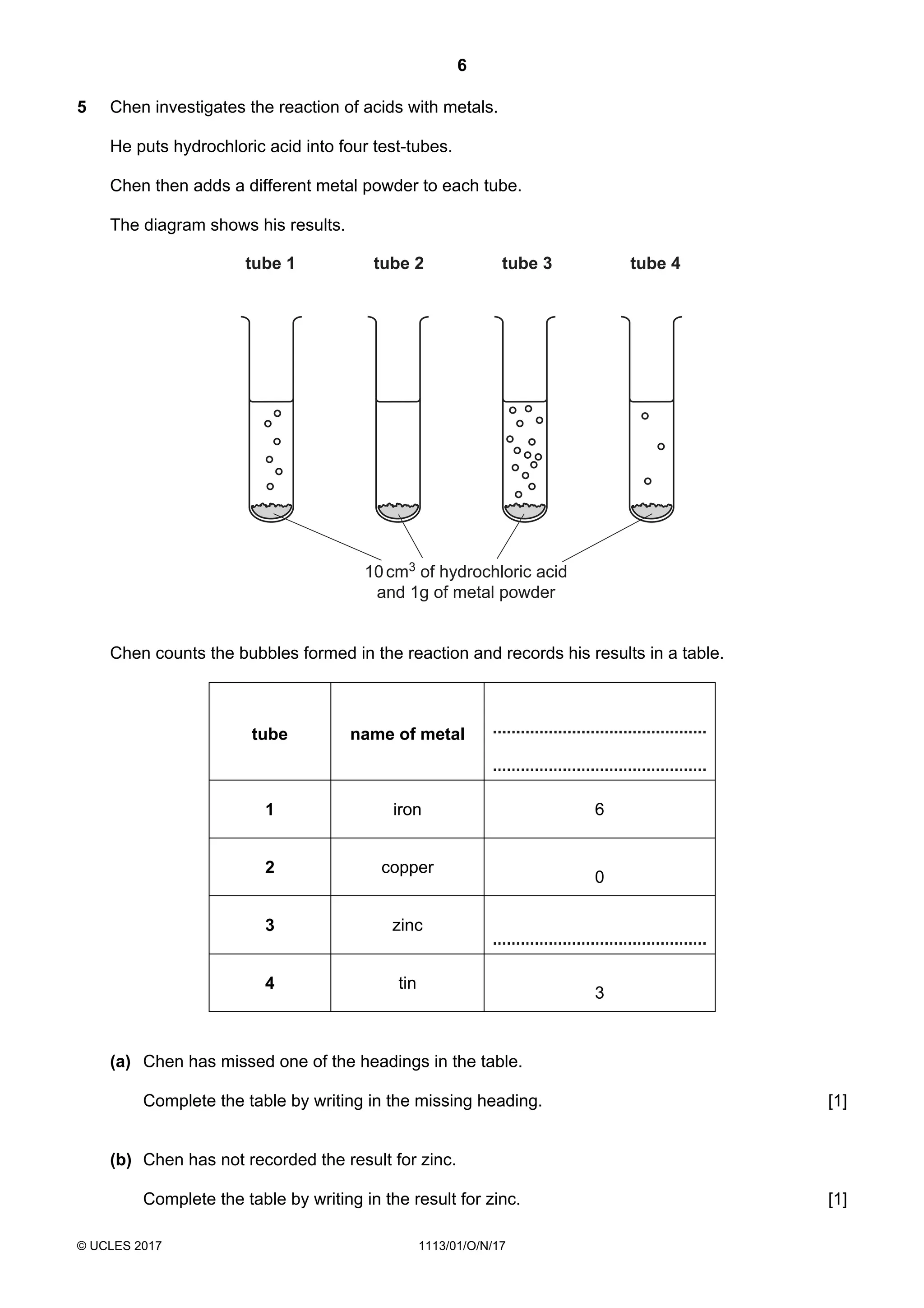Checkpoint Lower Secondary Past Papers-P1 October-2017-science | PDF