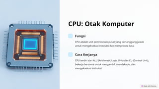 Konsep Dasar Perangkat Komputer Arsitektur | PPTX
