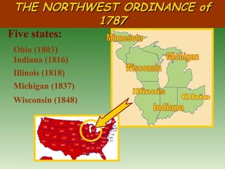 The Northwest Ordinance of 1787 | PPT