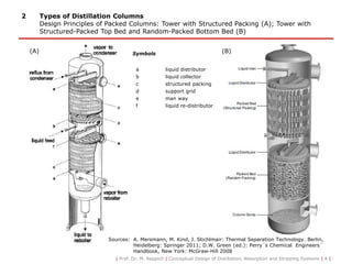Plate column & Pcked column description