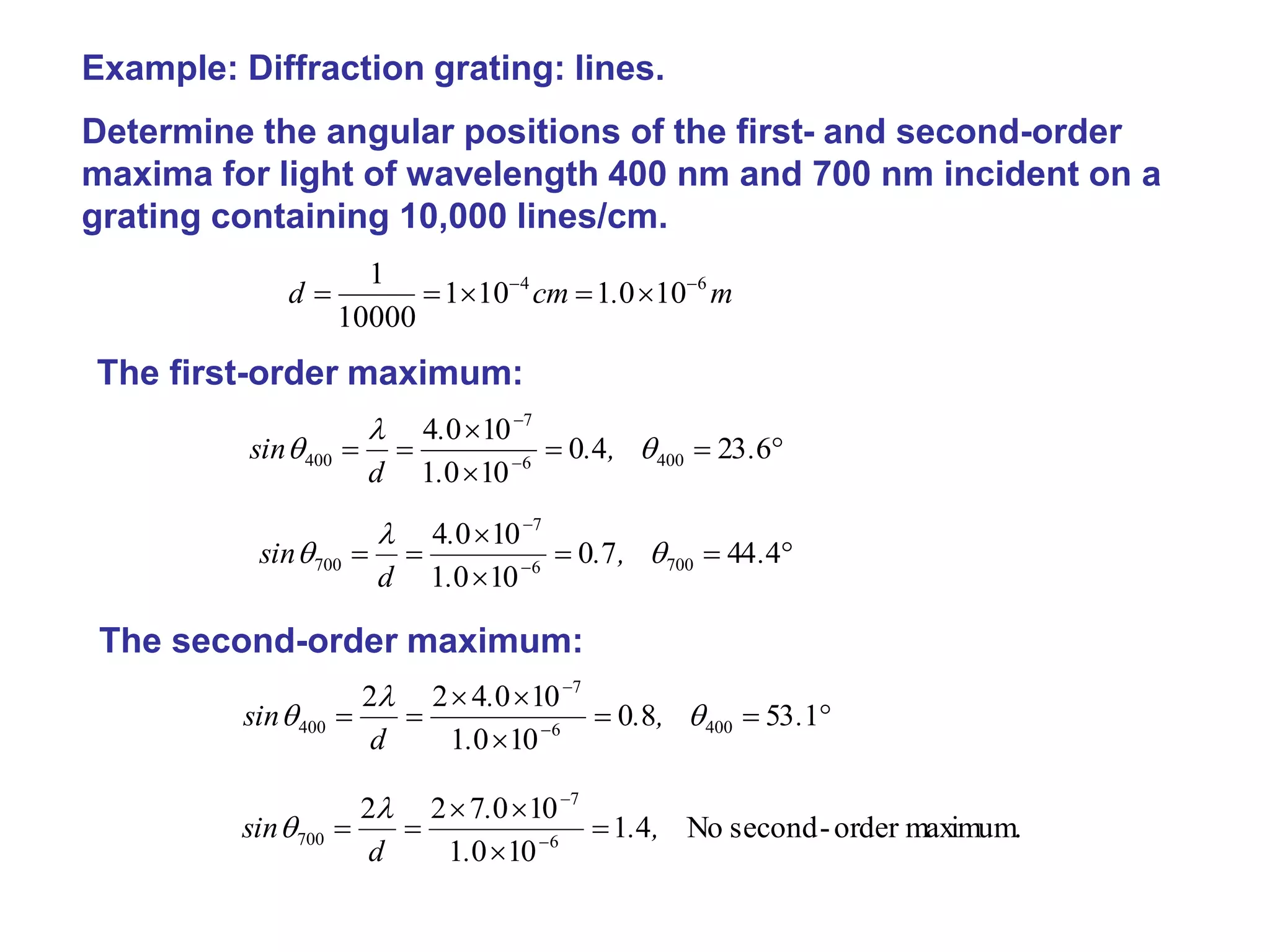DIFFRACTION OF LIGHT | PPTX